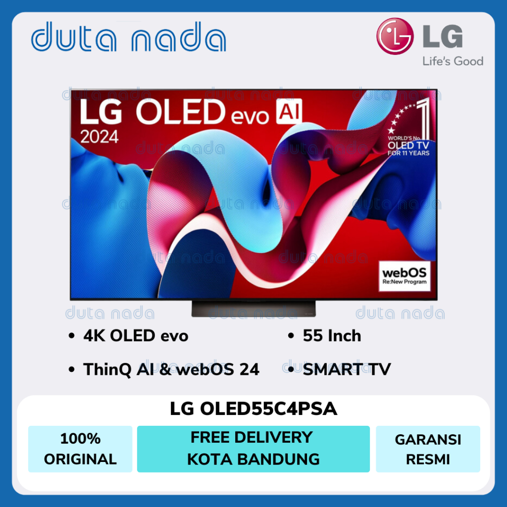 Jual LG Smart TV 4K OLED evo AI 55 Inch OLED55C4 / OLED55C4PSA | Shopee Indonesia