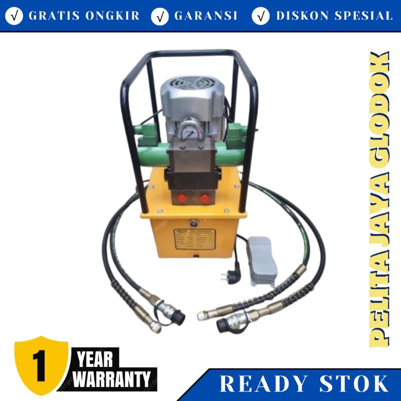 Jual 8L Electric Hydraulic Pump ZHH-700B-2 Double Hidrolik Powerpack BARTON | Shopee Indonesia