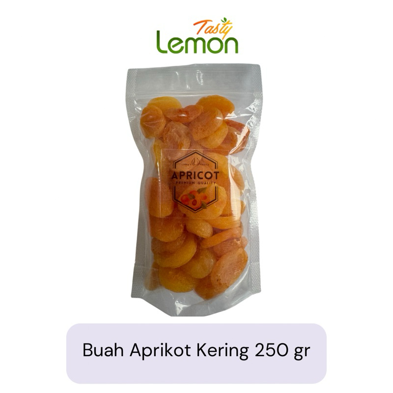 Jual Buah Aprikot Kering Premium 250 gram, Dried Apricot | Shopee Indonesia