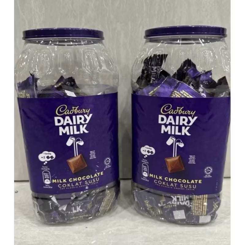 Jual Cadbury Dairy Milk Chocolate Mini Jar - 405g (Dijual per Botol atau per Piece - Minimal 10 ...