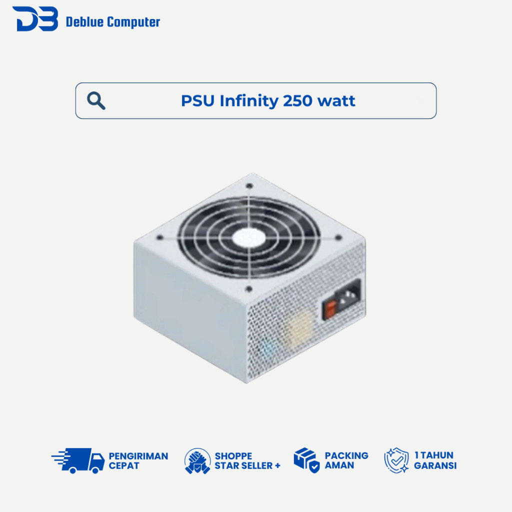 Jual PSU Power Supply PC Infinity 250 Watt | Shopee Indonesia