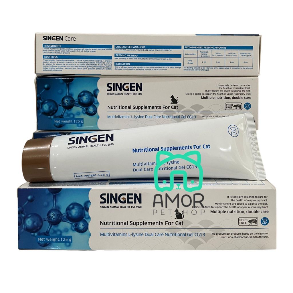 Jual SINGEN MULTIVITAMIN LYSINE NUTRITIONAL GEL CG13 | Shopee Indonesia