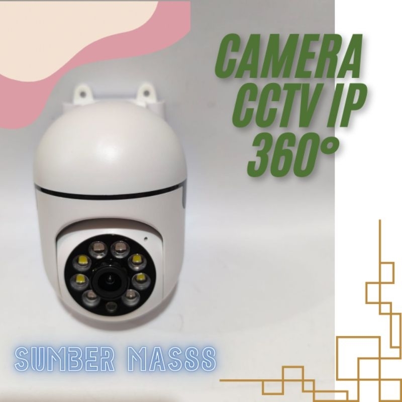 Jual CAMERA CCTV V380 PRO IP 360° 1080P HD / Kamera security wifi lewat ...