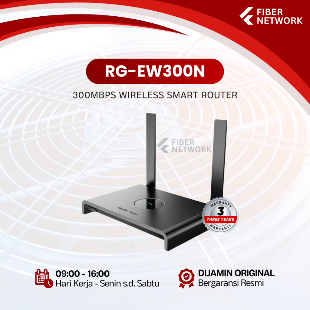 Jual RG-EW300N RUIJIE REYEE 300MBPS WIRELESS SMART ROUTER | Shopee ...