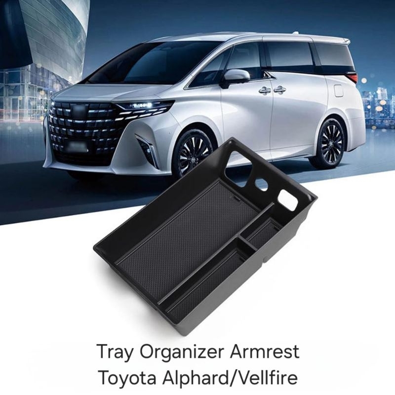 Jual TRAY ORGANIZER ARMREST TOYOTA ALPHARD VELLFIRE ANH40 2024 2025 ...