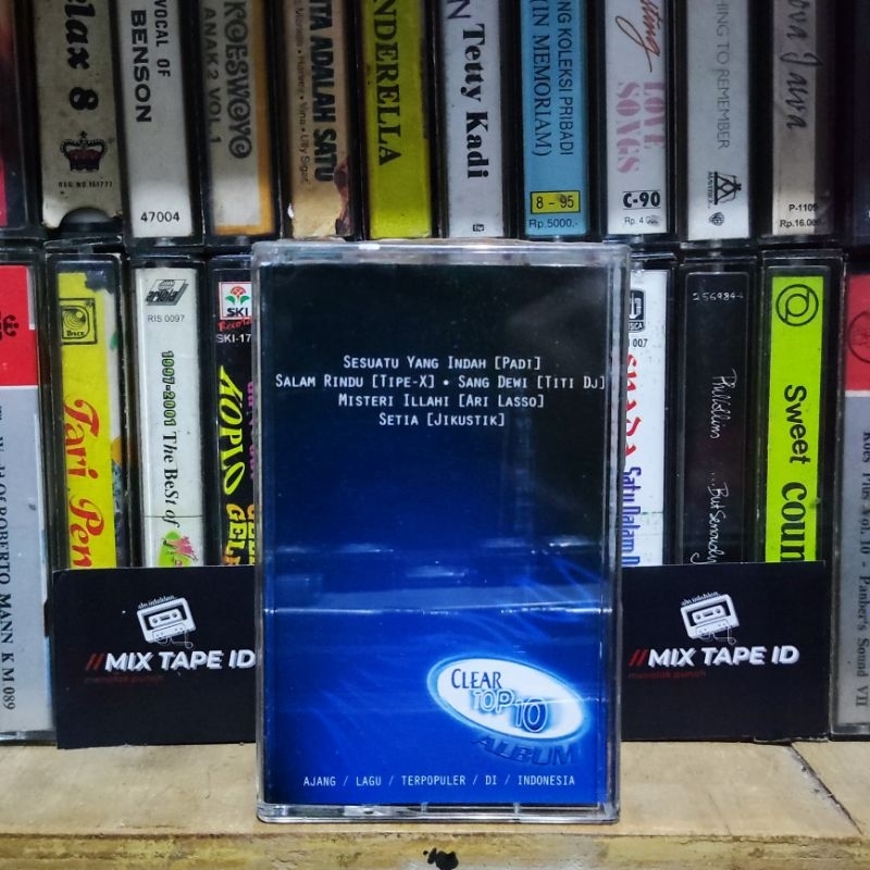Jual Kaset Pita - Clear Top 10 Album - Radio Tape - Kaset - Radio - Pemutar Kaset - Kompilasi ...