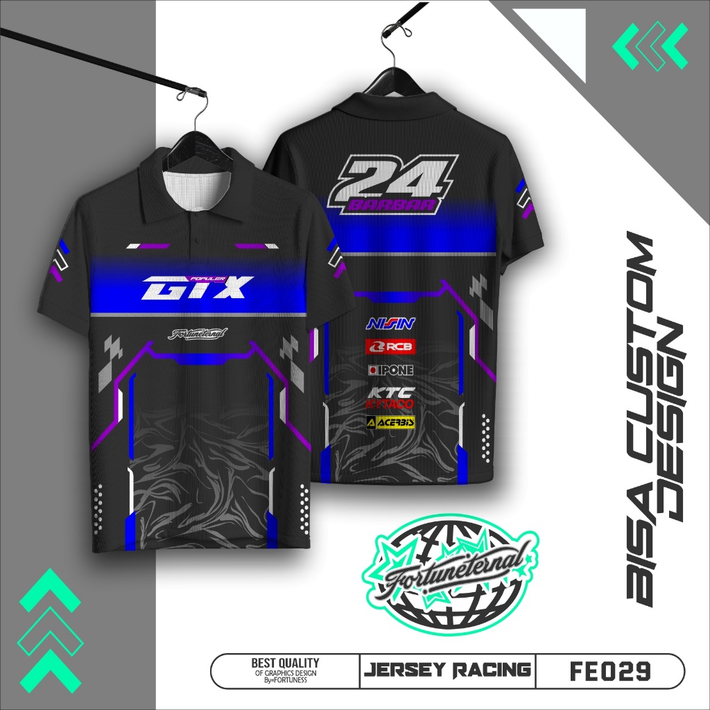 Jual JERSEY RACING CUSTOM baju kaos custom design full printing jersey ...