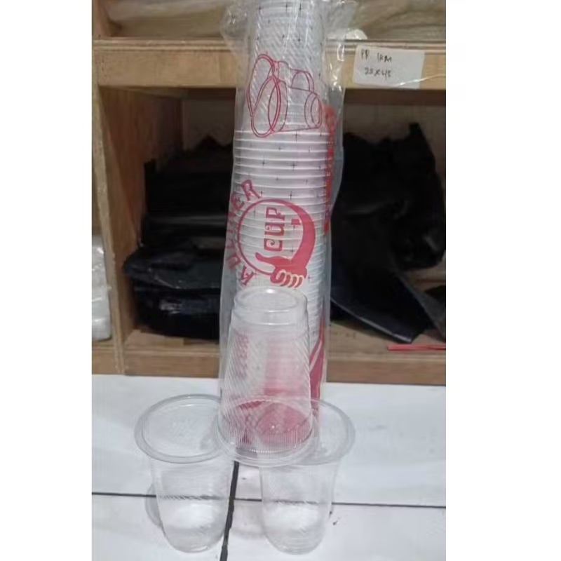 Jual Gelas Plastik Kopi / Gelas Plastik Aqua 220ml 160ml Frutang 120m Ulir Isi 50Pcs | Shopee ...