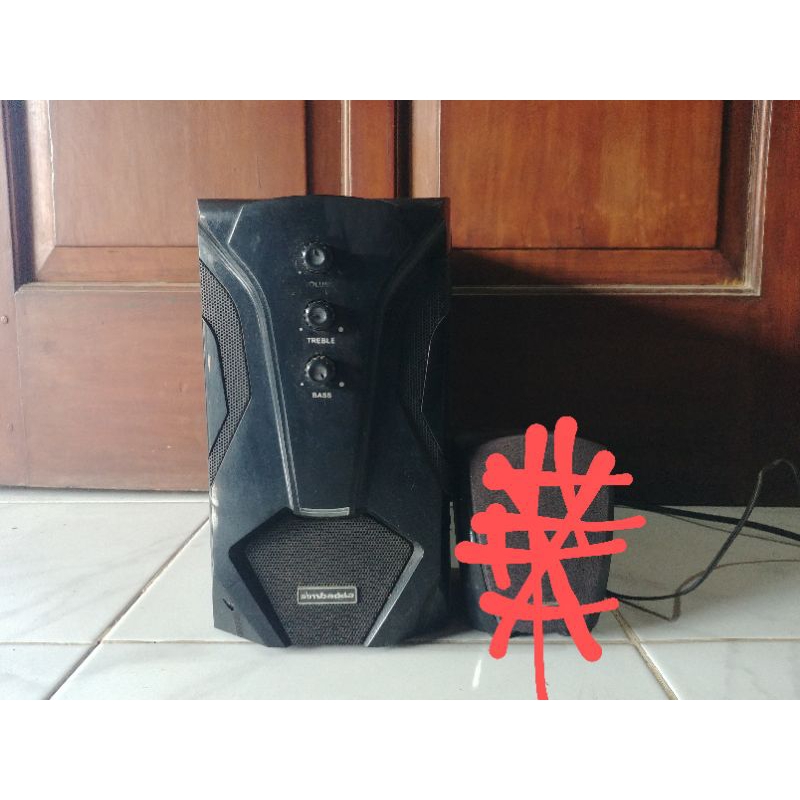 Jual Speaker Subwoofer Aktif Simbadda CST6000N | Shopee Indonesia