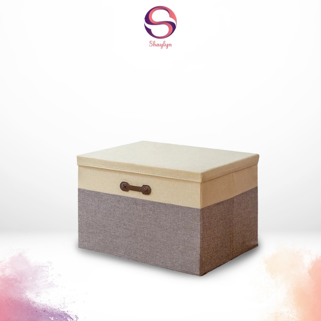 Jual Storage Box Lipat Tempat Penyimpanan Baju Only 4 Size Dengan Tutup ...