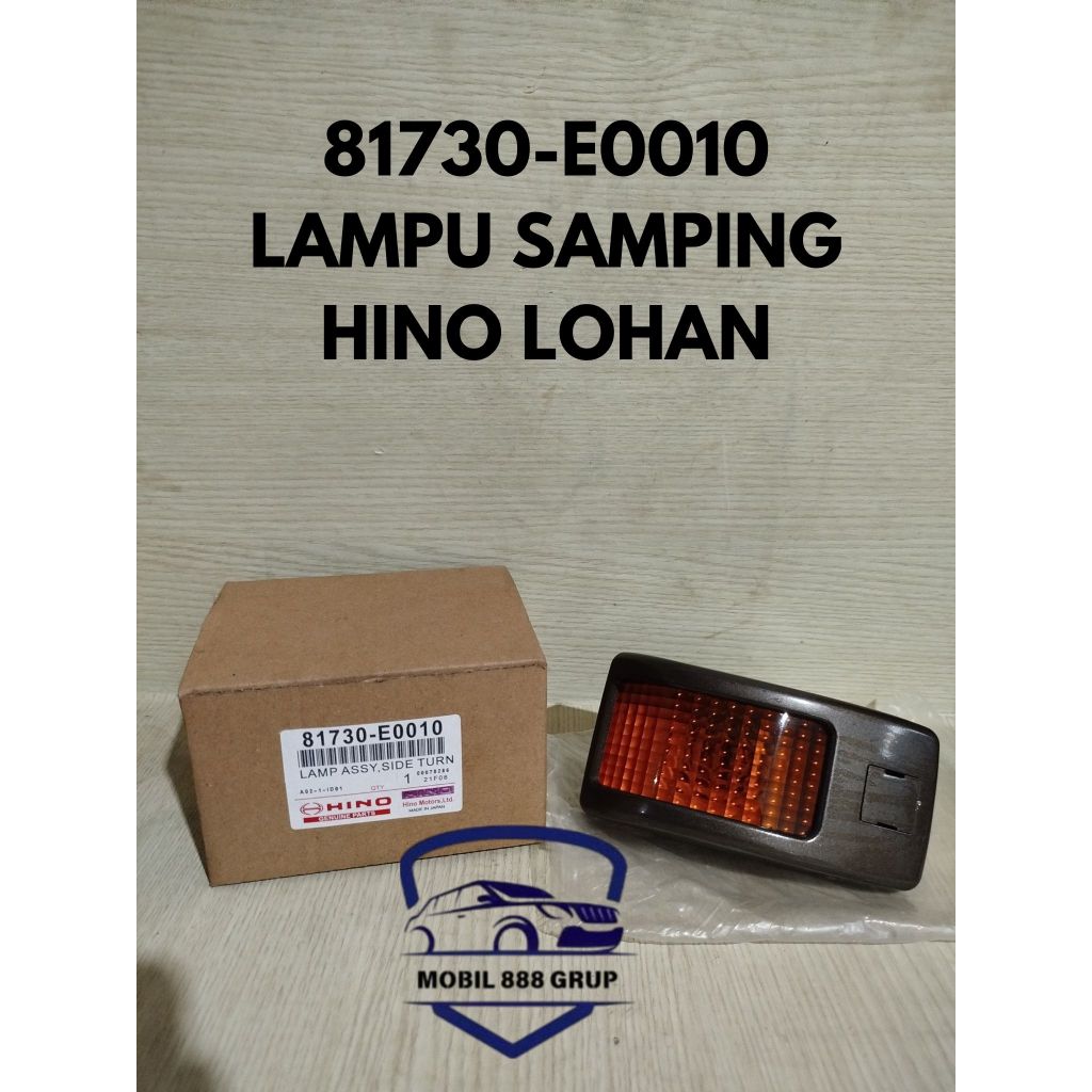 Jual Side Lamp - Lampu Sen Samping/Pintu Hino Lohan 81730-E0010 ...