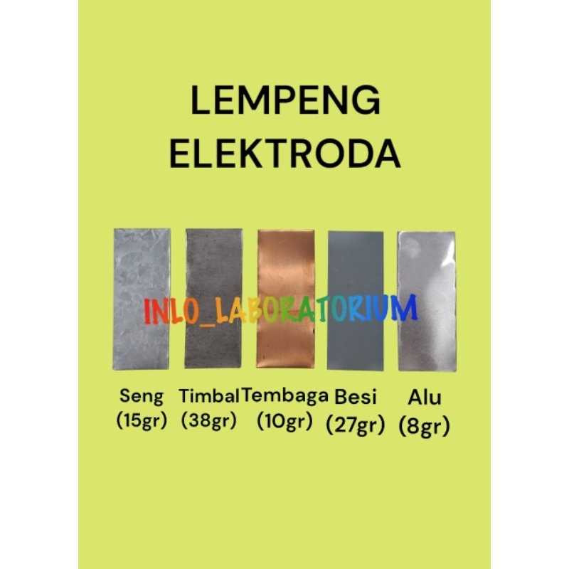 Jual Lempeng Besi, Aluminium, Seng, Tembaga, Timbal/Lempeng Elektroda ...