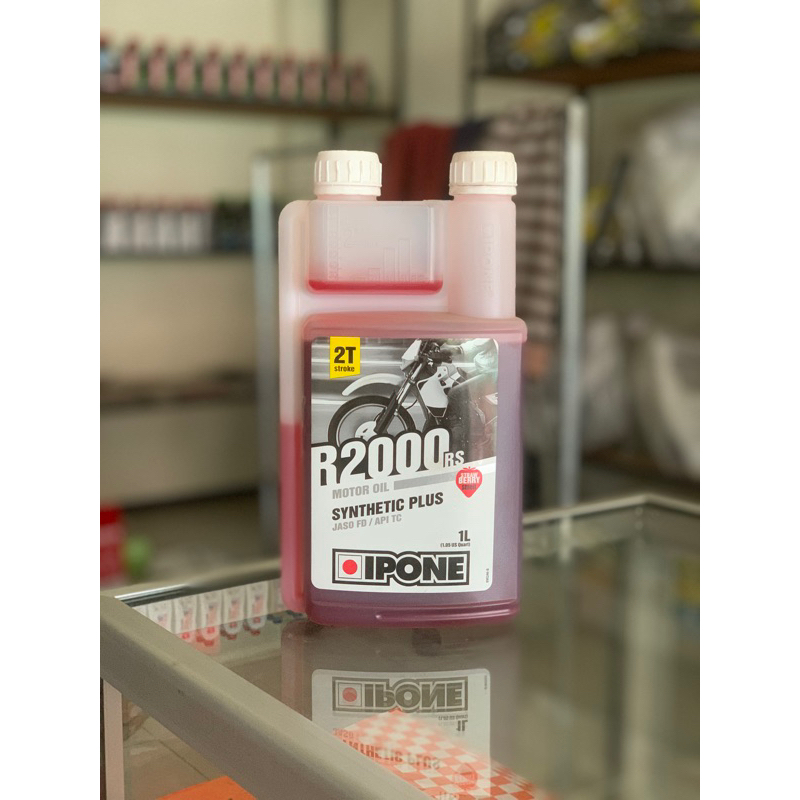 Jual Oli Samping Ipone R2000 2T RS Strawberry 1 L Original oli samping ...