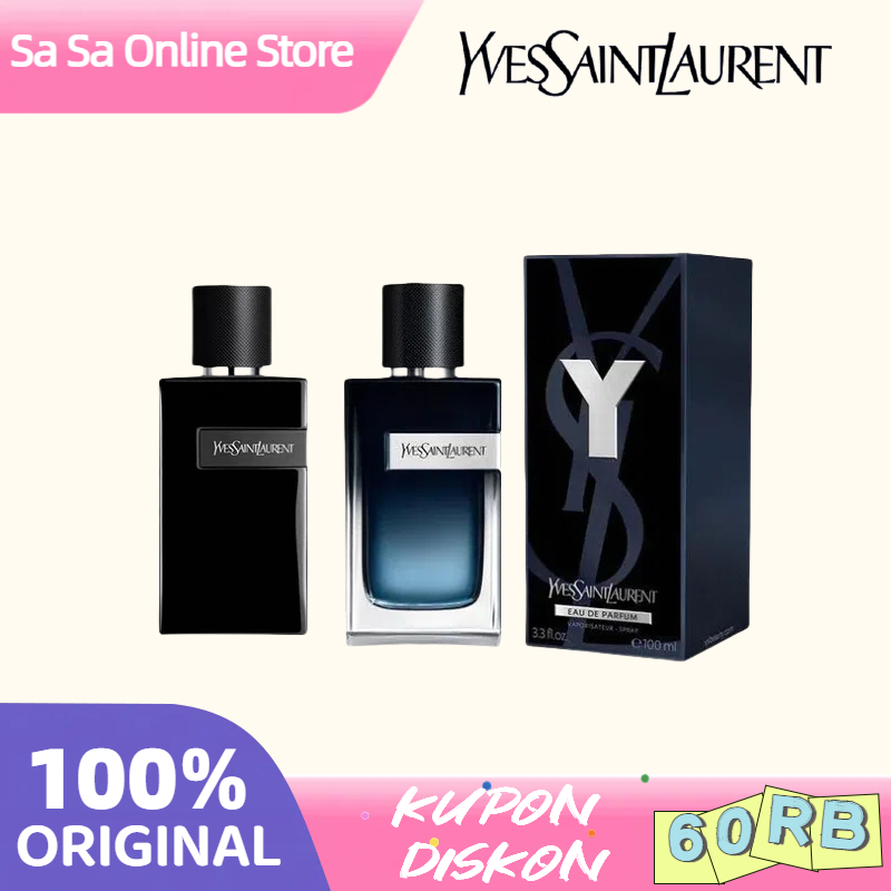 Jual [ 100% original]YSL PARFUM PRIA Yves Saint Laurent YSL Y EAU DE ...