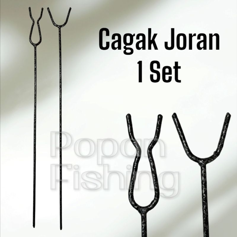 Jual Cagak Pancing Murah Dudukan Joran Bahan Besi Hitam | Shopee Indonesia