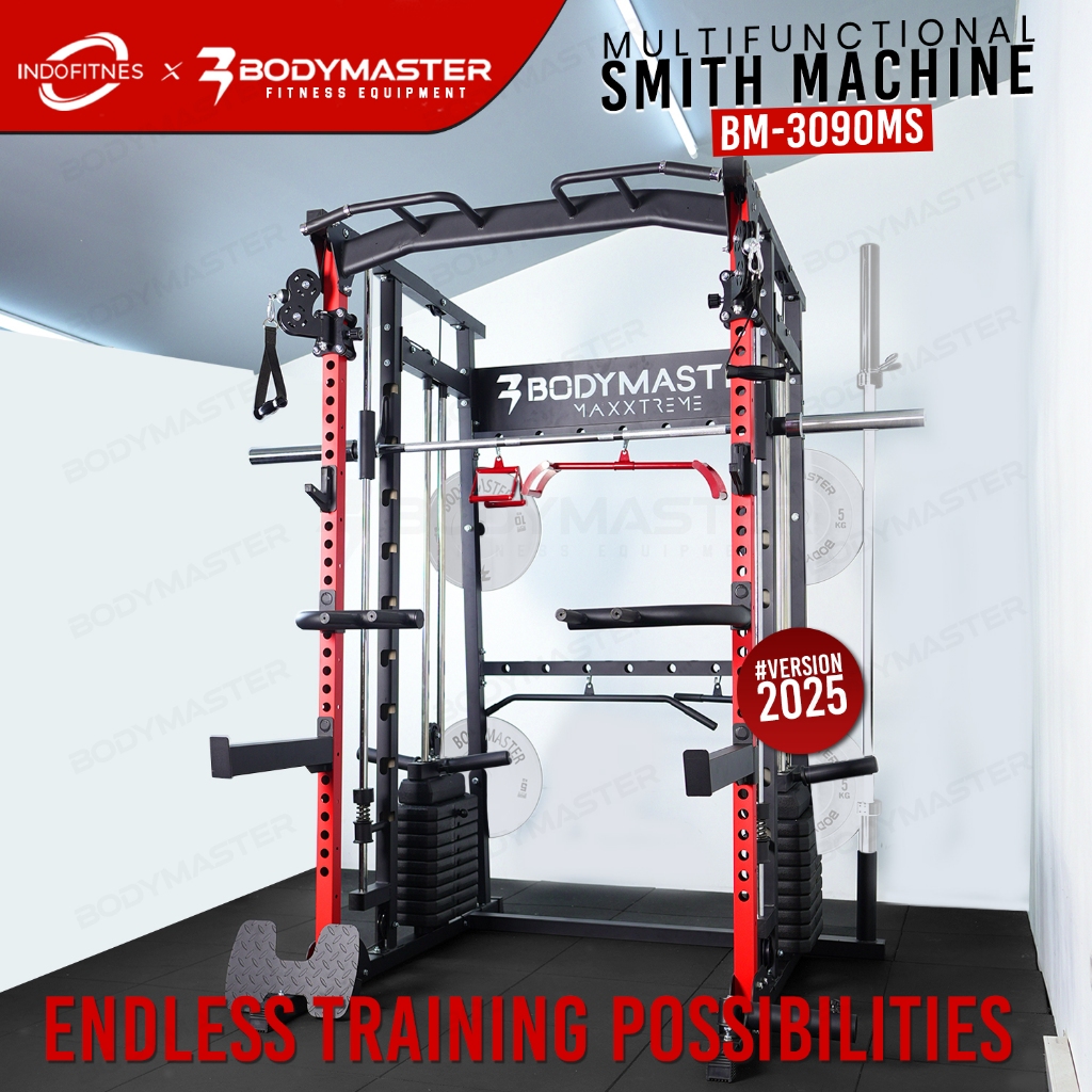 Jual BODYMASTER Smith Machine BM-3090MS All In One - Power Rack Multi ...