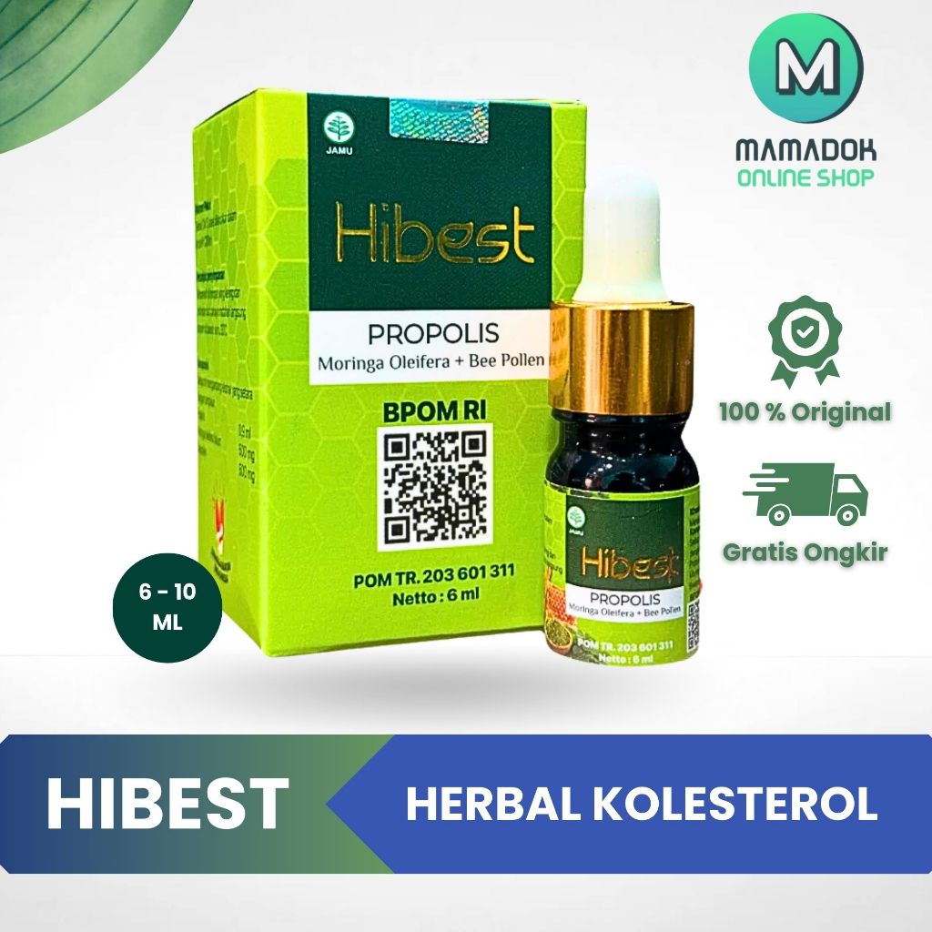 Jual Hibest Propolis Obat Herbal Untuk Hipertensi dan Kolesterol ...