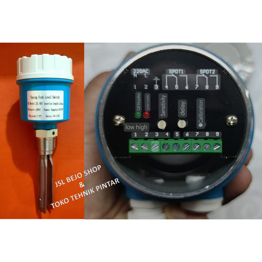 Jual Fork Switch Level Gauge Level Gauge, Ftl31 Fork Vibration sensor limit switch. | Shopee ...