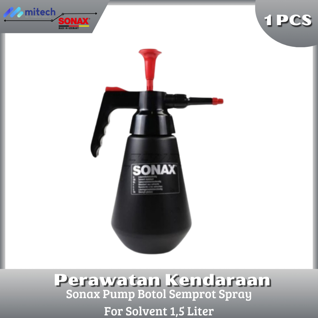Jual SONAX Pump Botol Semprot Spray for Solvent 1,5 Liter / Sprayer ...