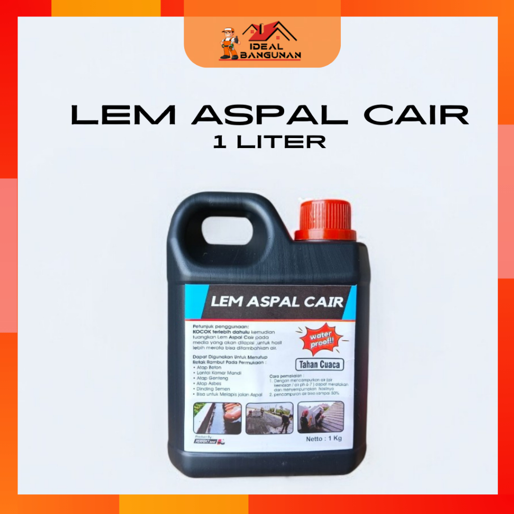 Jual [ READY ] ASPAL CAIR 1L | LEM ASPAL CAIR | ASPAL CAIR | Shopee ...