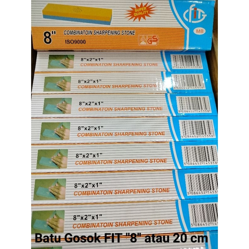 Jual Batu Asah Batu Gosok ukuran "8" merk FIT | Shopee Indonesia