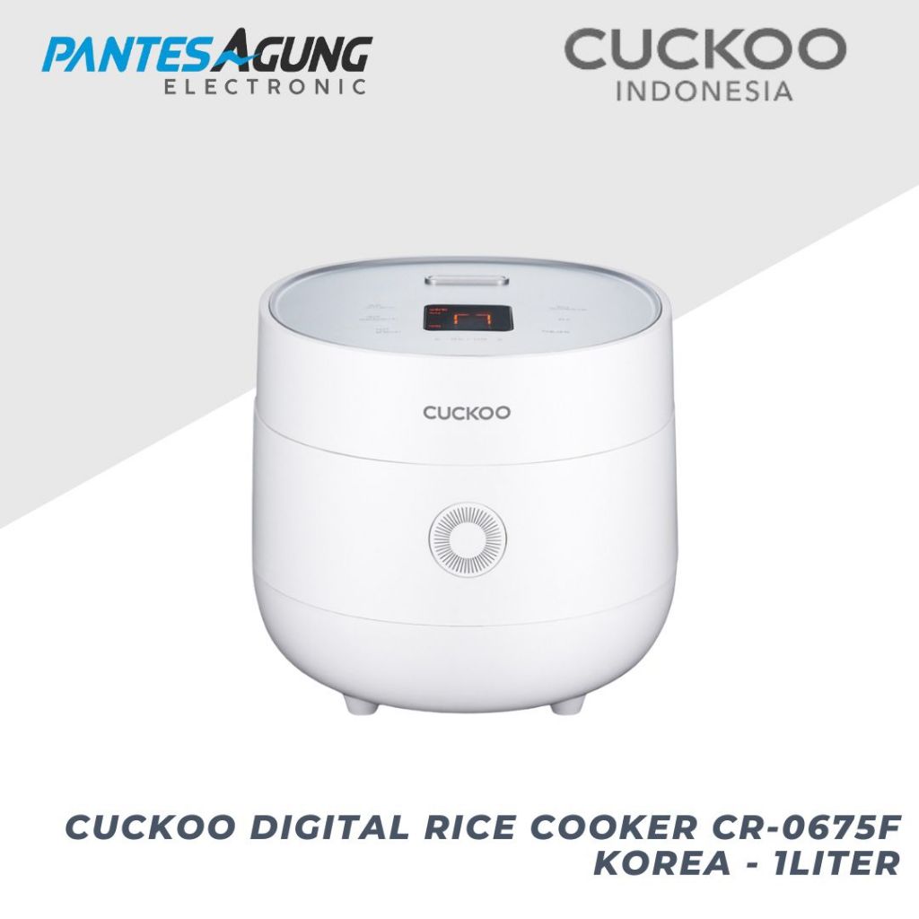 Jual CUCKOO Digital Rice Cooker CR-0675F KOREA - 1liter | Shopee Indonesia