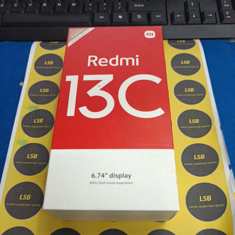 Jual DUS BOX HANDPHONE XIAOMI REDMI 13C ORIGINAL BEKAS | Shopee Indonesia