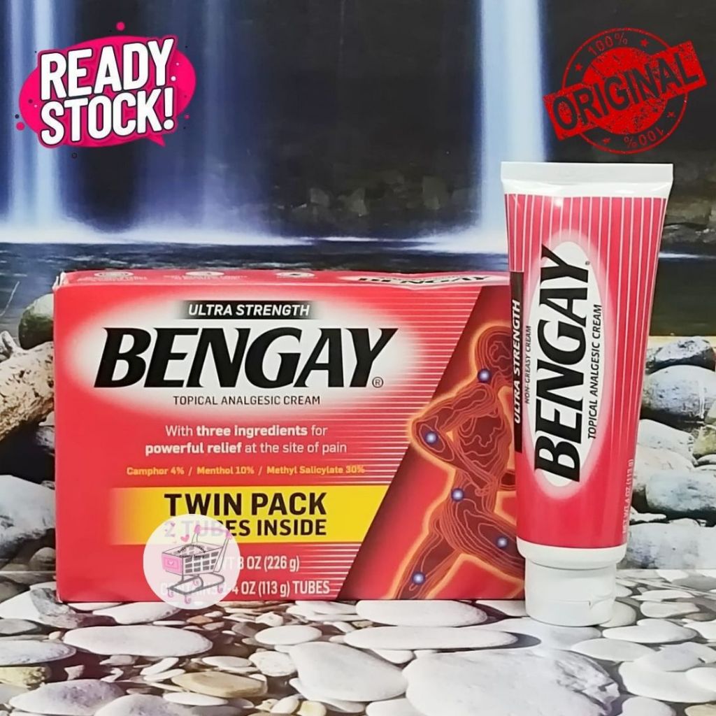Jual BENGAY - Ultra Strength Tropical Analgesic Cream (BOX) Krim Pereda ...