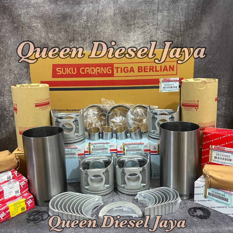 Jual Paket Komplit / Paket Overhaul Lengkap / Liner Set Komplit / Paket Turun Mesin / Liner ...