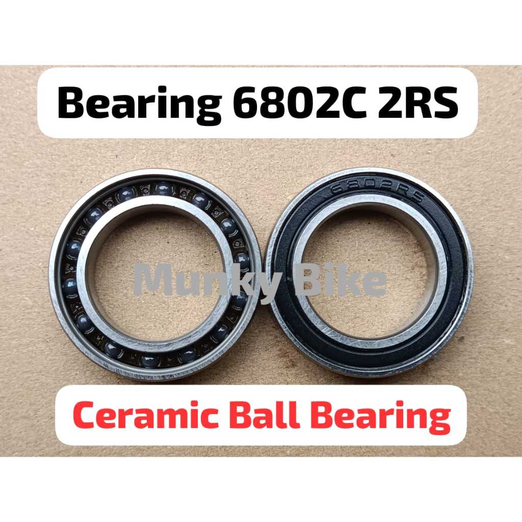 Jual Bearing Laker 6802 6802C 2RS Hub Freehub Sepeda Bike Hybrid ...