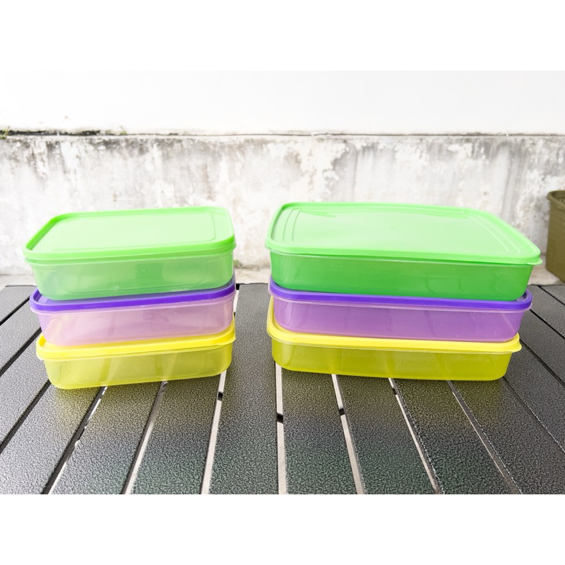Jual KOTAK DONAT TUPPERWARE TEMPAT PENYIMPANAN MAKANAN POLOS BESAR ...