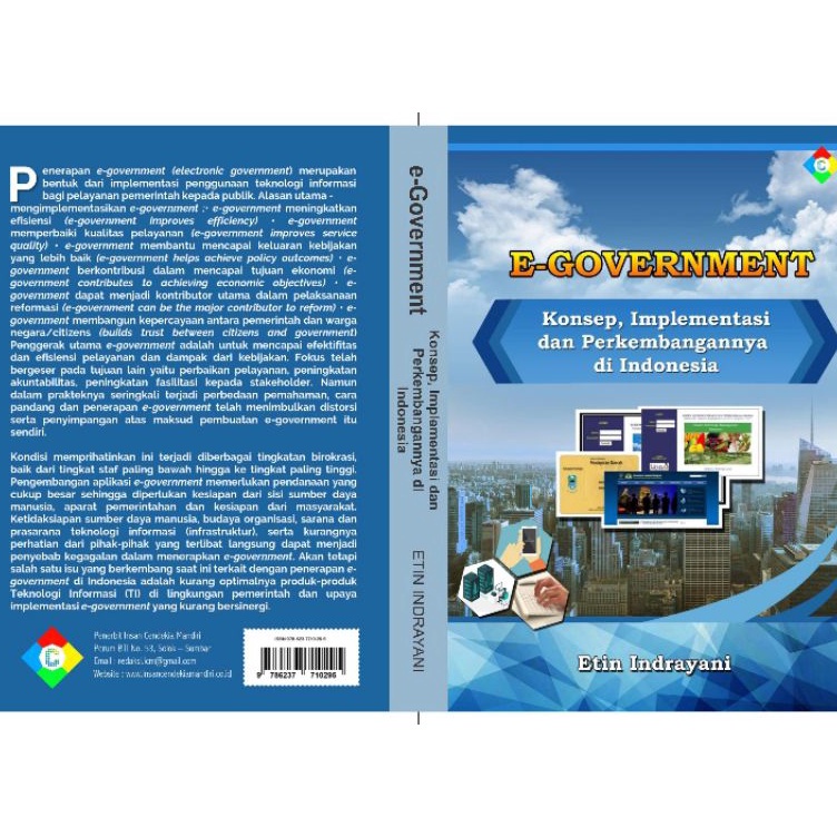 Jual KODE P37G E Government konsep implementasi dan perkembangannya di indonesia Etin Indrayanti ...