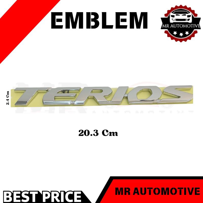 Jual Logo Emblem Tulisan TERIOS 2018-2020 ORIGINAL | Shopee Indonesia