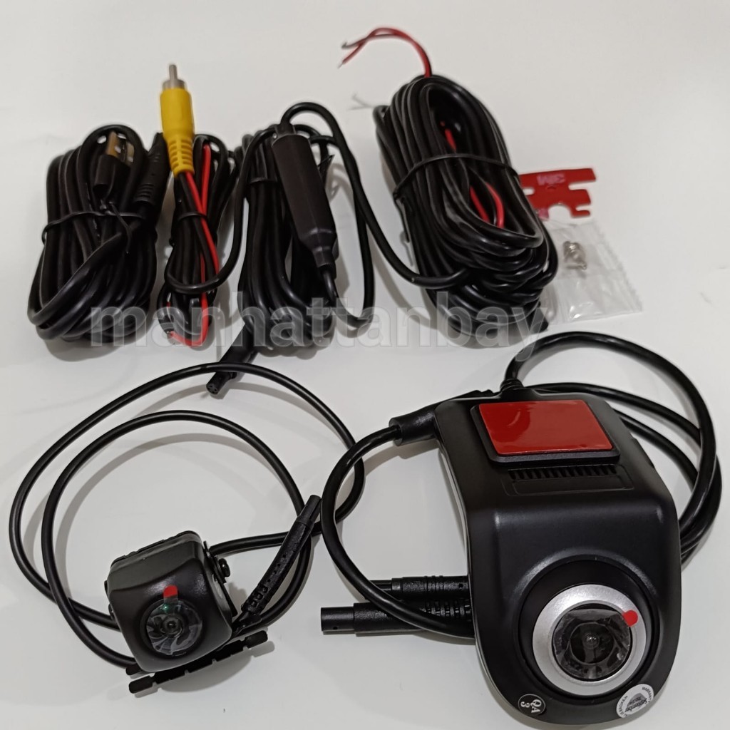 Jual Dash Cam USB DVR 2 Way Kamera Depan dan Belakang Kamera Perekam ...