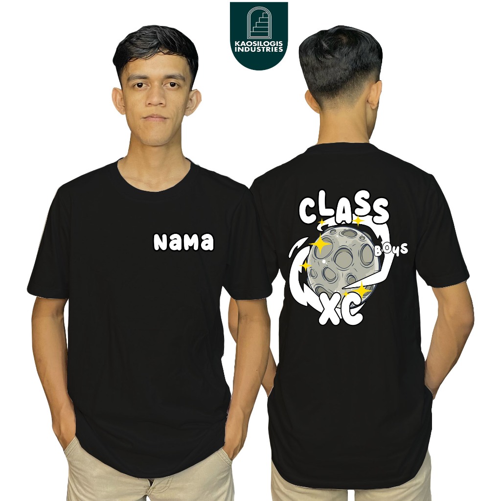 Jual Kaos Kelas Bisa custom nama kelas dan nama siswa Desain Terbaru 2024 Kaos Catton Combed 30s ...