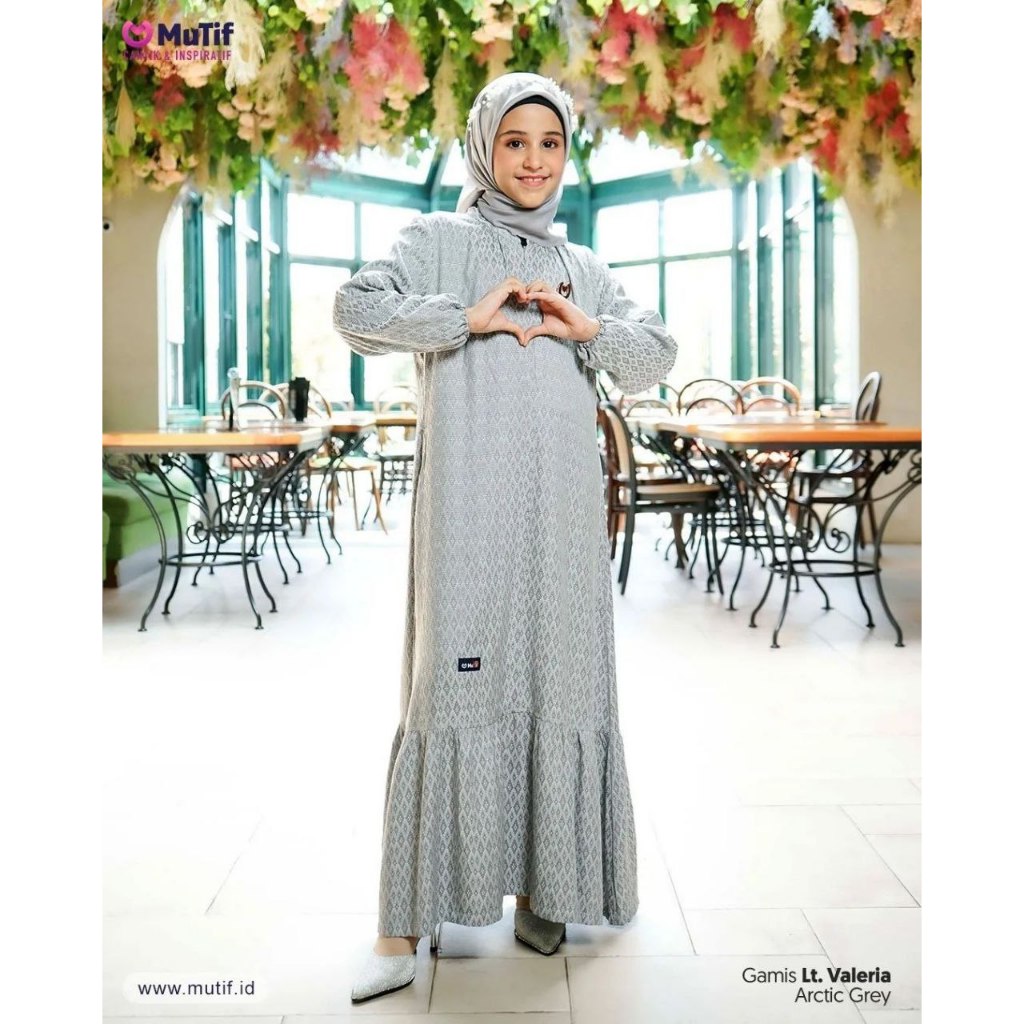 Jual Little Mutif Valeria Vazza - Arctic Grey | Shopee Indonesia