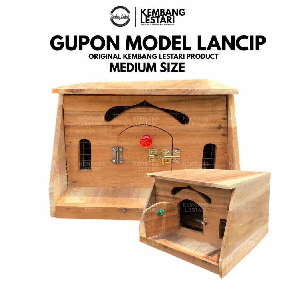Jual GUPON PAGUPON BURUNG MERPATI DARA MEDIUM SIZE KAYU JAWA | Shopee ...
