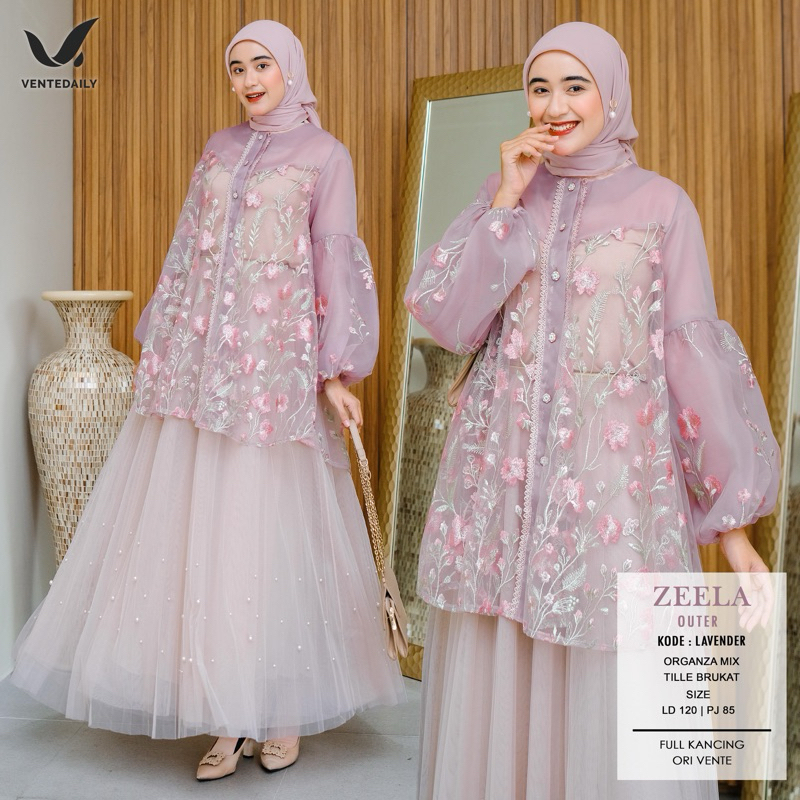 Jual [Vican] Vente Daily Terbaru Zeela • Tanisha • Shaza Outer (Outer ...
