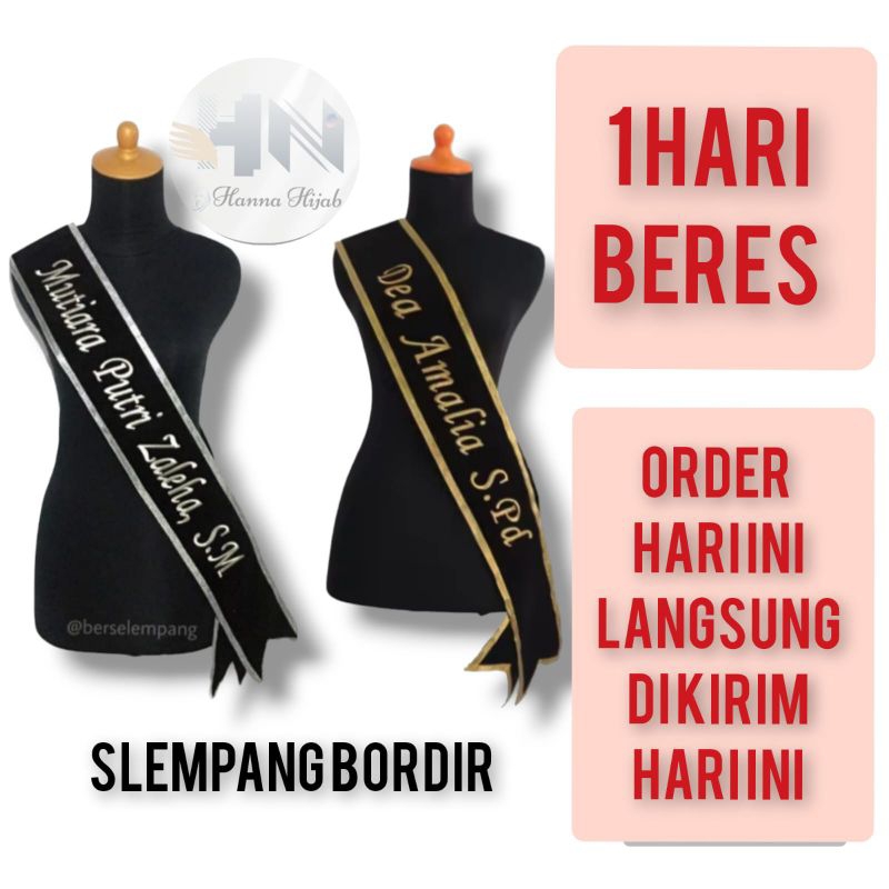 Jual SELEMPANG WISUDA CASTUM NAMA SELEMPANG WISUDA GRATIS NAMA ...