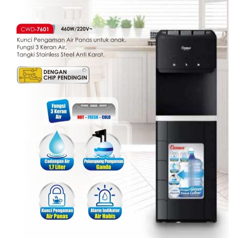 Jual WATER DISPENSER GALON BAWAH COSMOS CWD 7601 | Shopee Indonesia