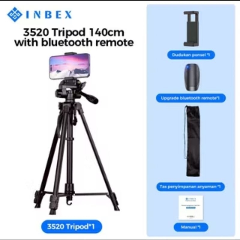Jual tripod inbex 3520 140 cm | Shopee Indonesia