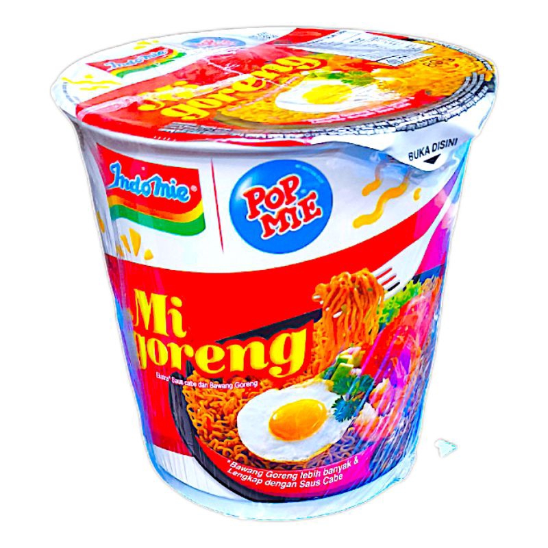 Jual Indomie POP MIE GORENG: Indomie Goreng Favorit Semua Umat Sekarang ...