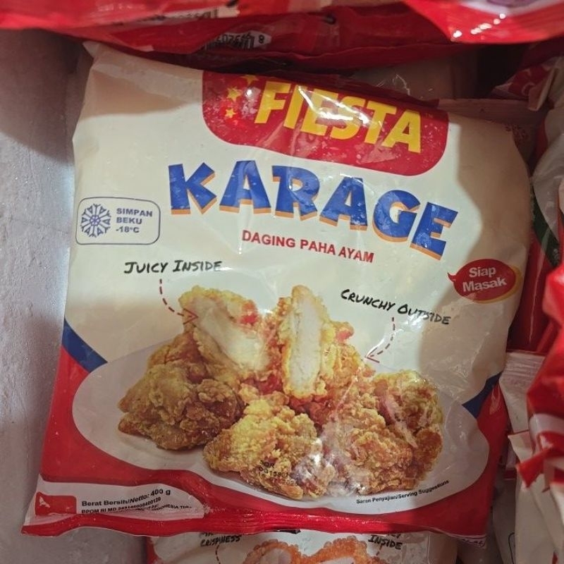 Jual Fiesta Chicken Karage 400gr | Shopee Indonesia