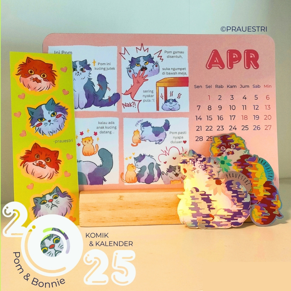 Jual Kalender 2025 & Komik Kucing | Shopee Indonesia