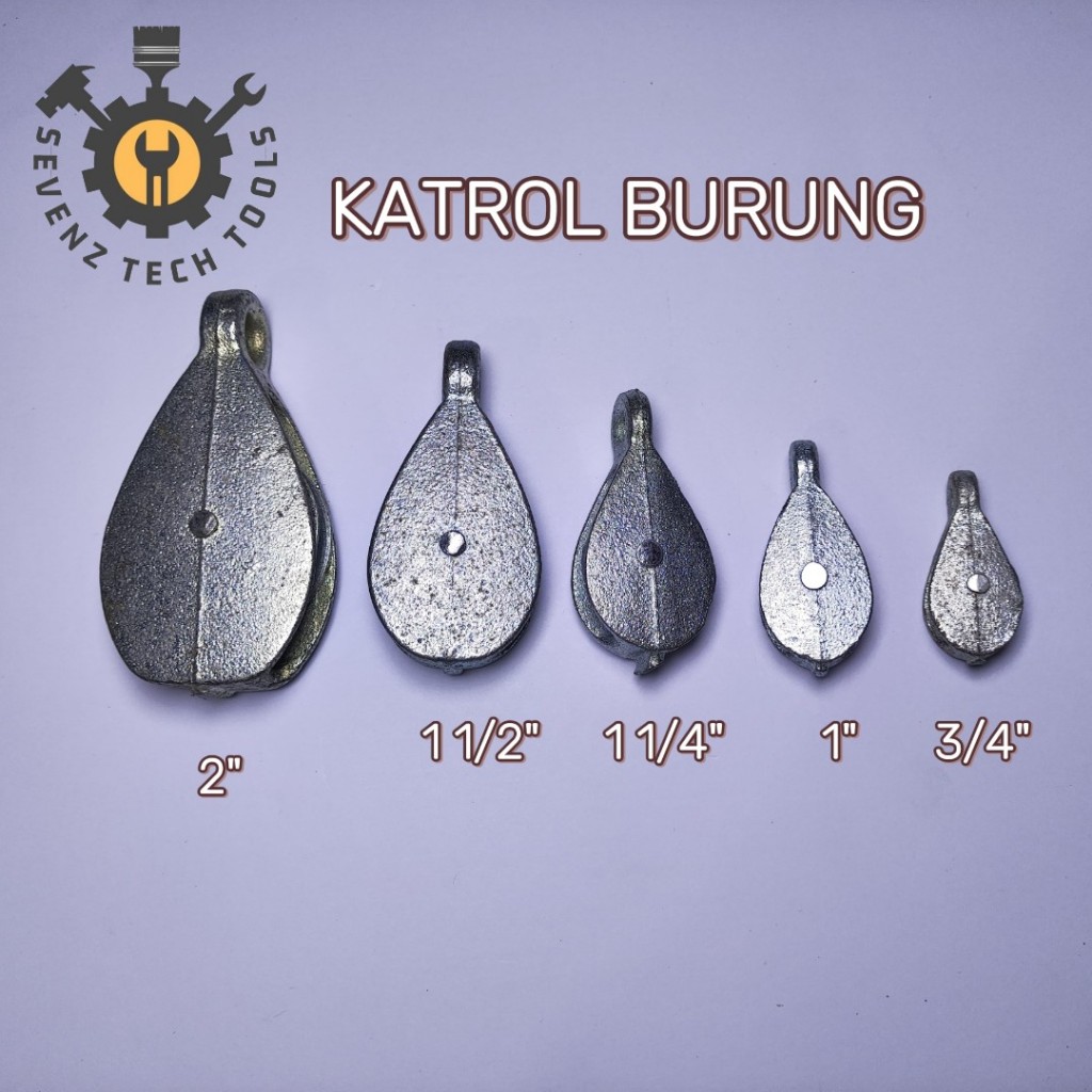 Jual KATROL BURUNG 3/4" 1" 1 1/4" 1 1/2" 2" KATROL BENDERA / BIRD ...