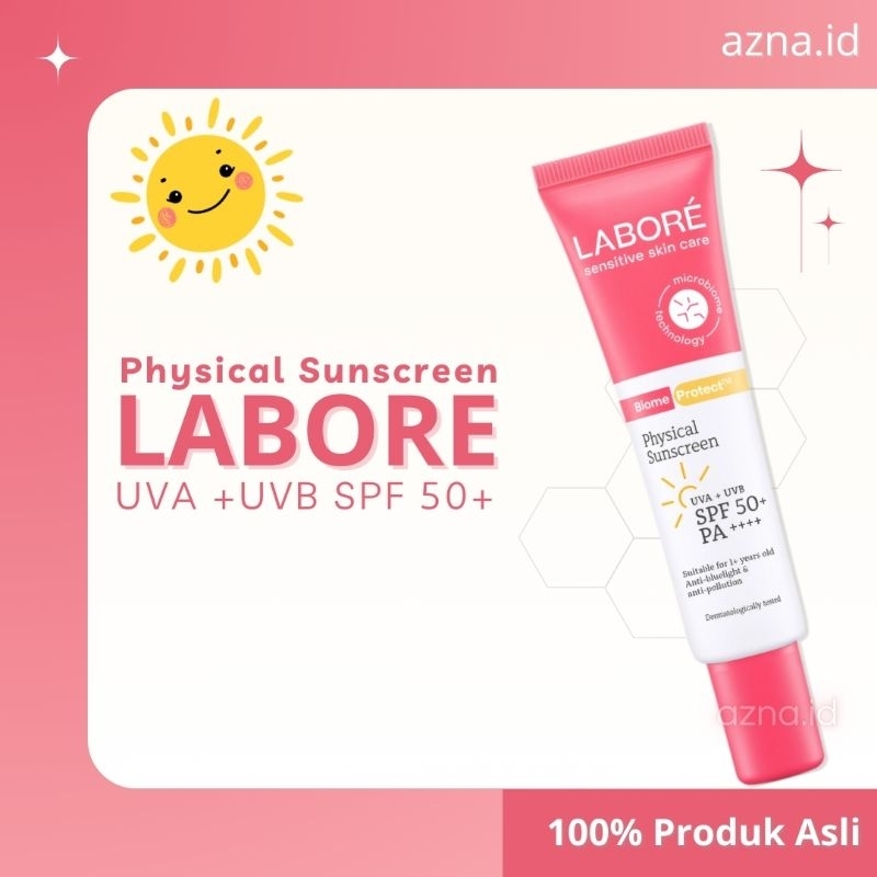 Jual Labore Physical Sunscreen 10ml travel size | Shopee Indonesia