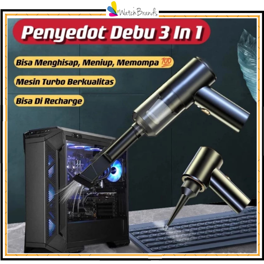 Jual WBS Vacuum Cleaner Portable Alat Penyedot Debu 3 In 1 Serbaguna ...