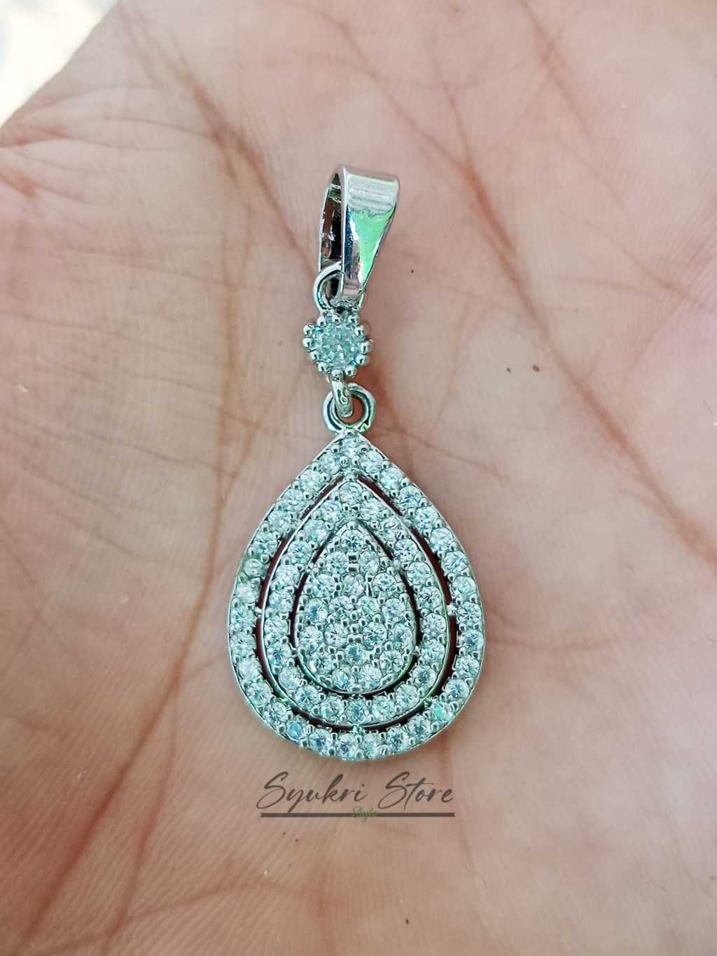Jual Liontin Kalung Candi full Permata Terbaru Tersedia Warna Emas Dan ...