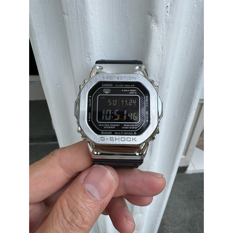 Jual Casio G-Shock GMW-B5000-1JF Square Tough Solar Black Digital Dial ...