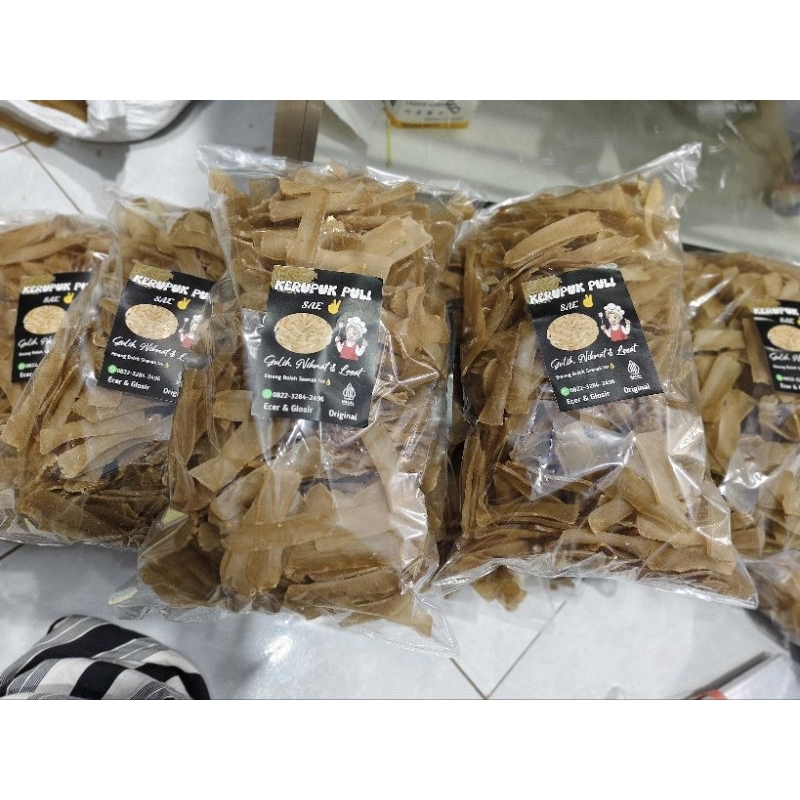 Jual krupuk puli,lempeng puli,krupuk gendar,khas madiun 1 kg, krupuk ...